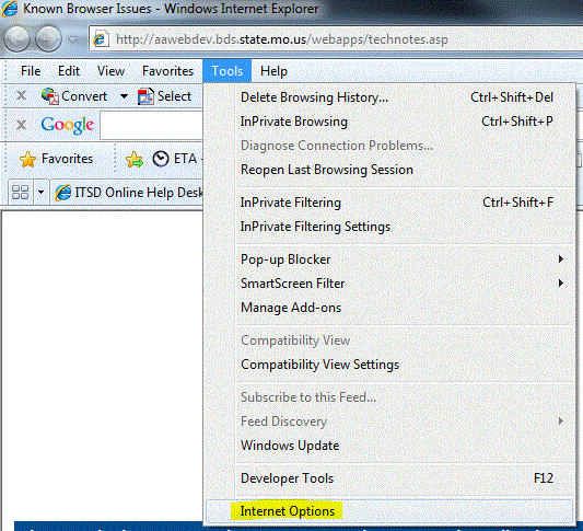 DESE Web Applications